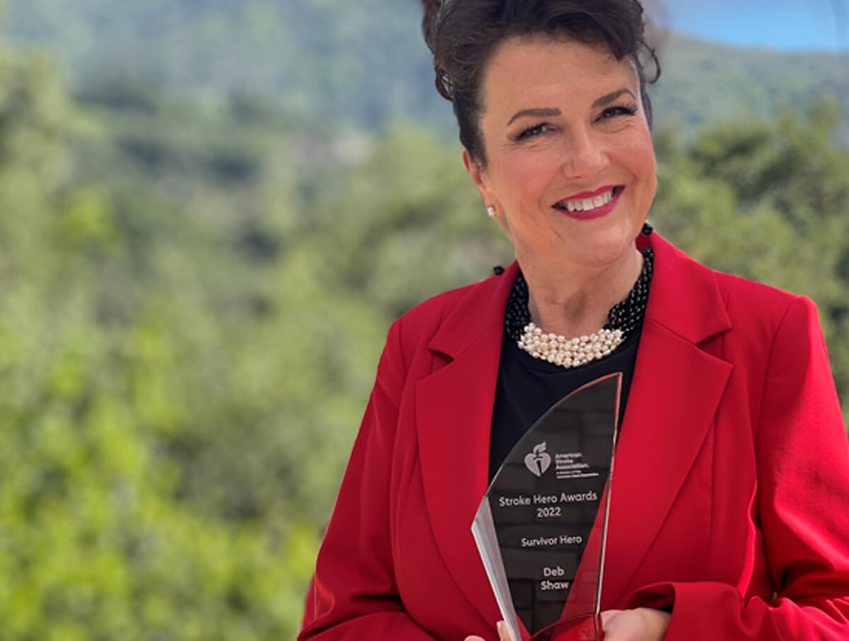 2022 Stroke Hero Awards: Survivor Hero – Deb Shaw - Champion the Challenges
